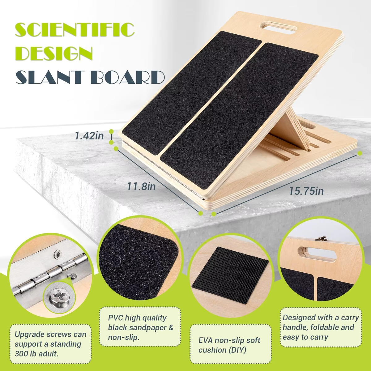 Portable Fitness Slant Board